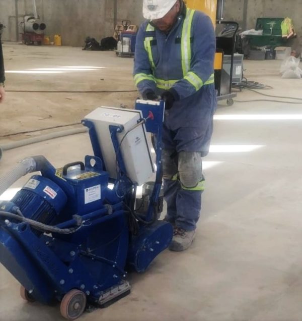 Shot Blasting Services - Calgary - Concrete Solutions Inc.